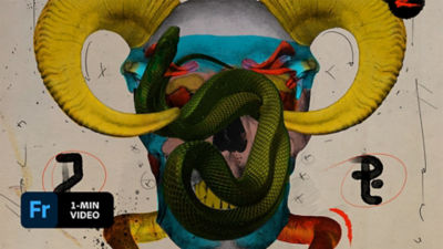 Making Collages With Magazine